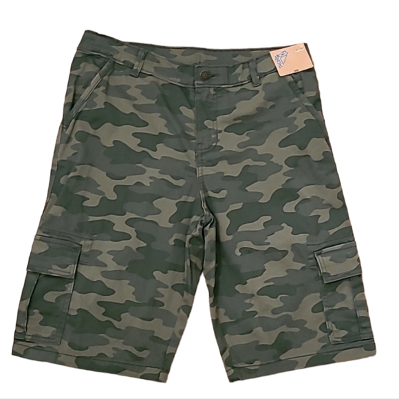 thereabouts | Bottoms | Thereabouts Boys Green Camouflage Cargo Shorts ...